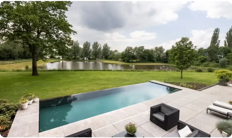 Pooltime Exklusiv Infinity 10/20mm PP pool 4 x 10 x 1,5 m | Pooltime ...